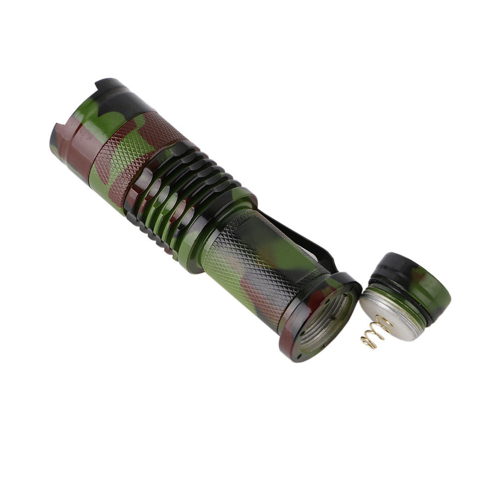 Camo EDC Mini LED Zoomable Handheld Flashlight – Country Bumpkin